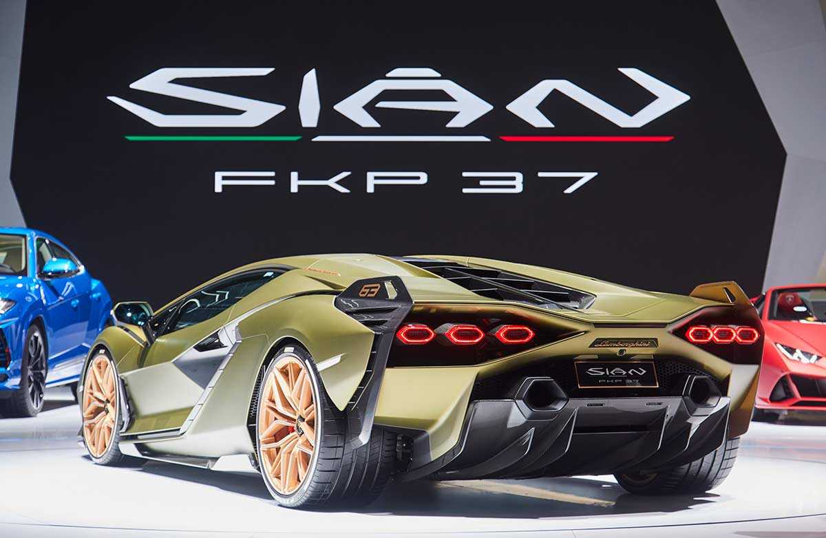 Salón de Frankfurt - Lamborghini presenta su superdeportivo Sián FKP 37