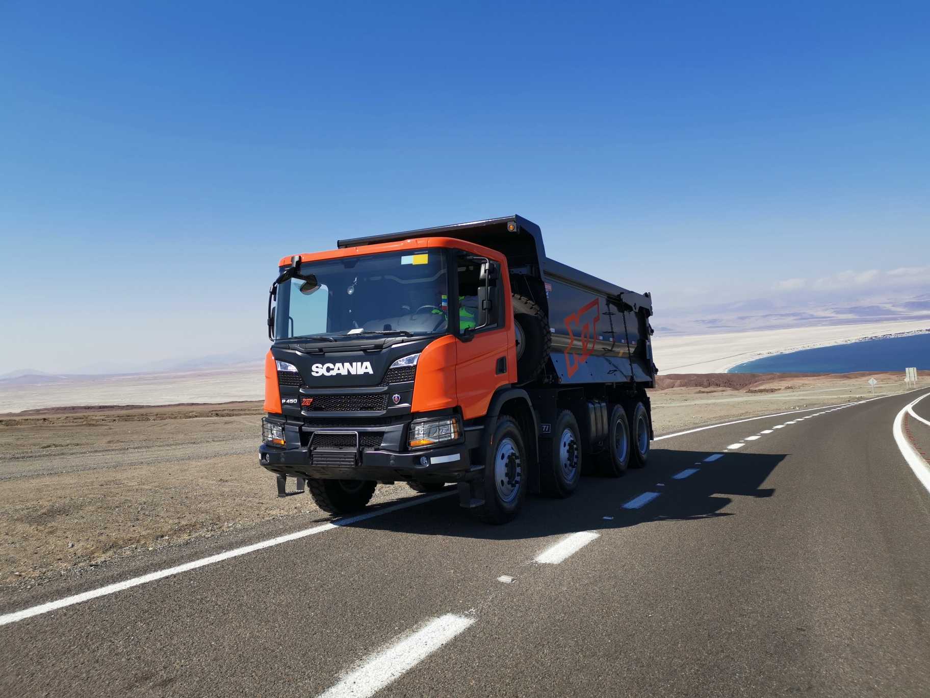 Prueba Scania P 450 XT 8x4 – Listo para conquistar la minería