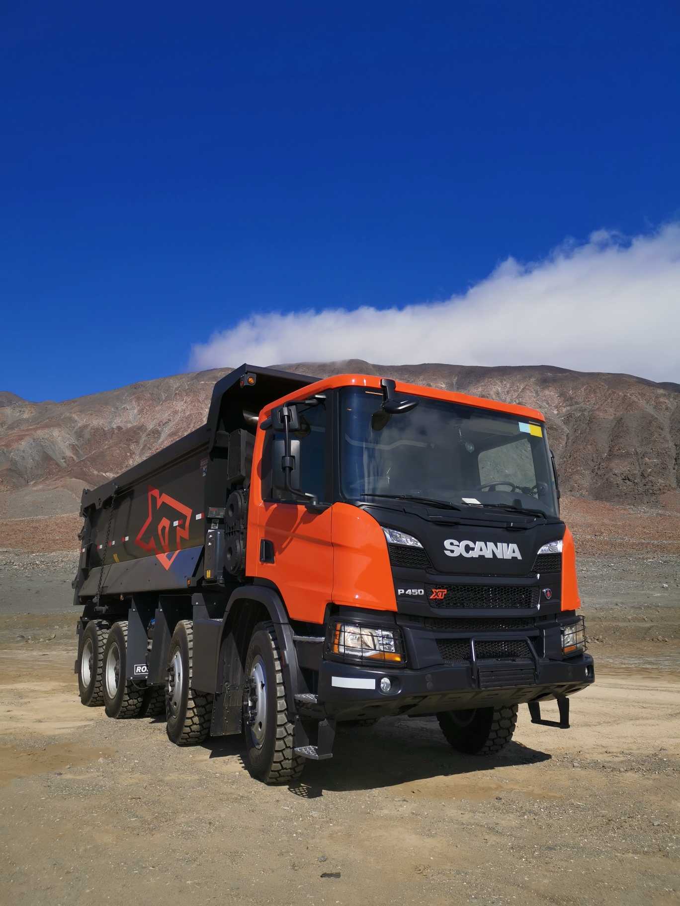 Prueba Scania P 450 XT 8x4 – Listo para conquistar la minería