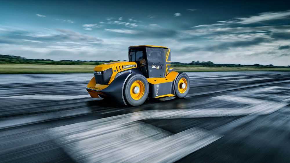 JCB Fastrac Two se convierte en el tractor más rápido del mundo al ...