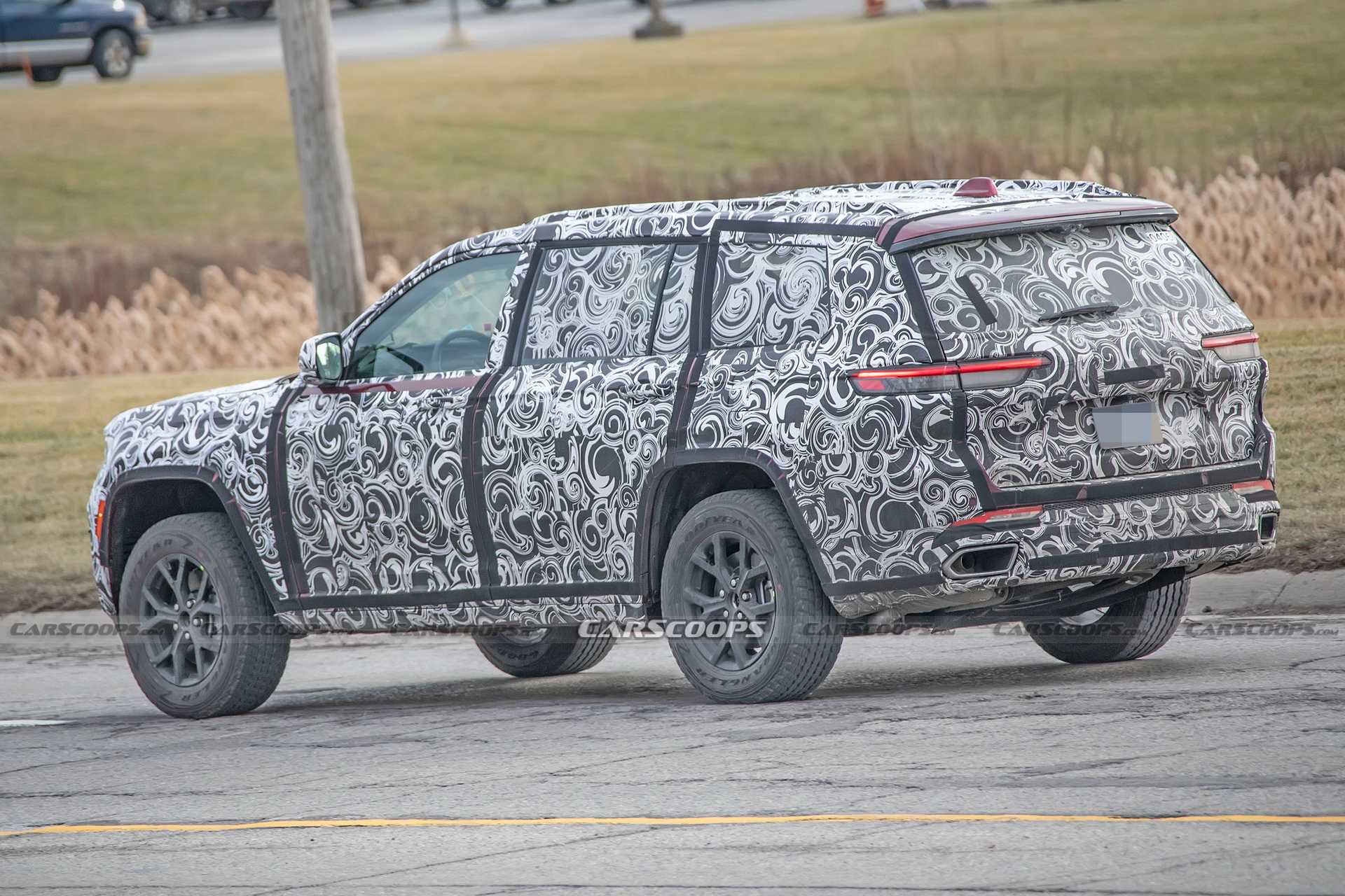 Es visto un prototipo de pruebas del nuevo Jeep Grand Cherokee - Rutamotor