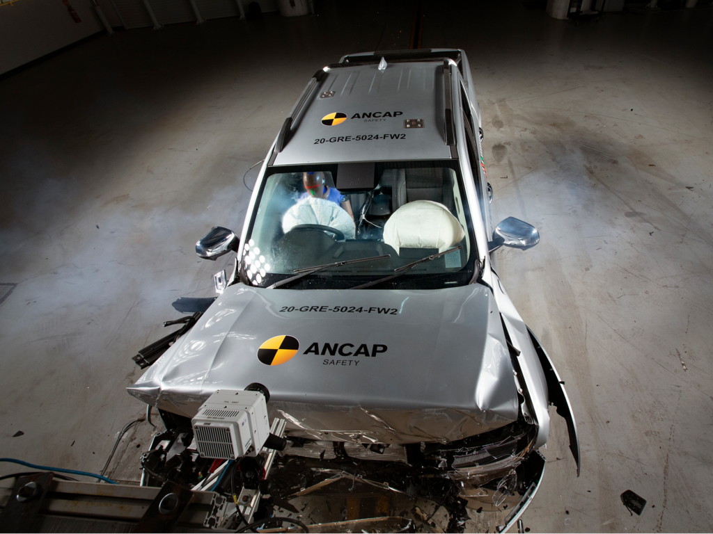 Great Wall Poer logra cinco estrellas en choque en Australia NCAP ...