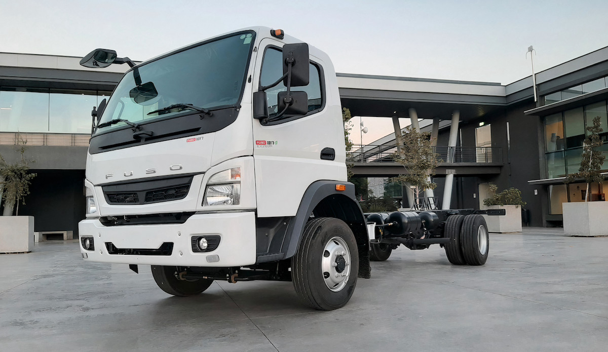 Kaufmann estrena en Chile la nueva línea de camiones Fuso