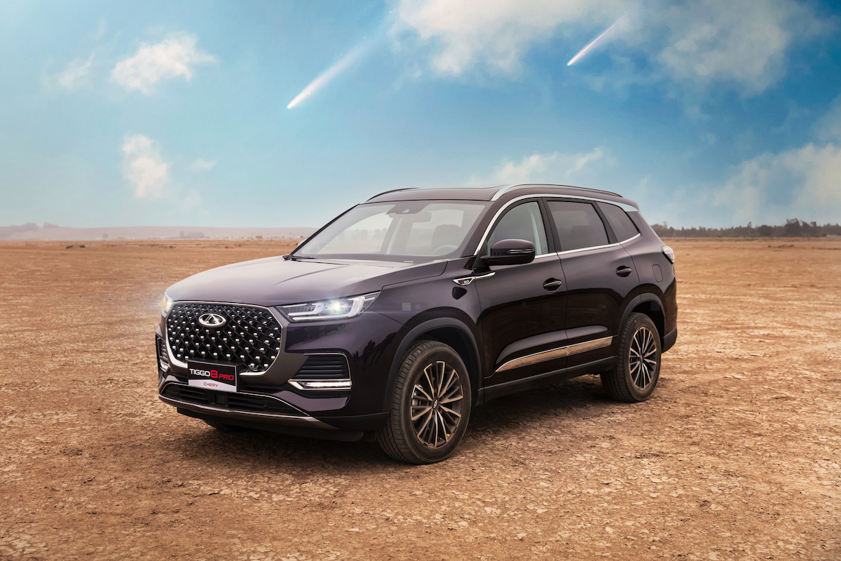 El Chery Tiggo 8 Pro aterriza en Chile muy equipado en ítem seguridad