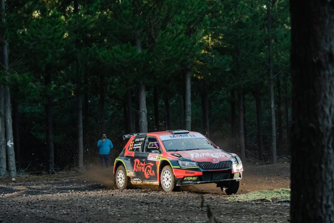 Fuertes y Ferrero, los más rápidos en la clasificación del Rally de Ñuble