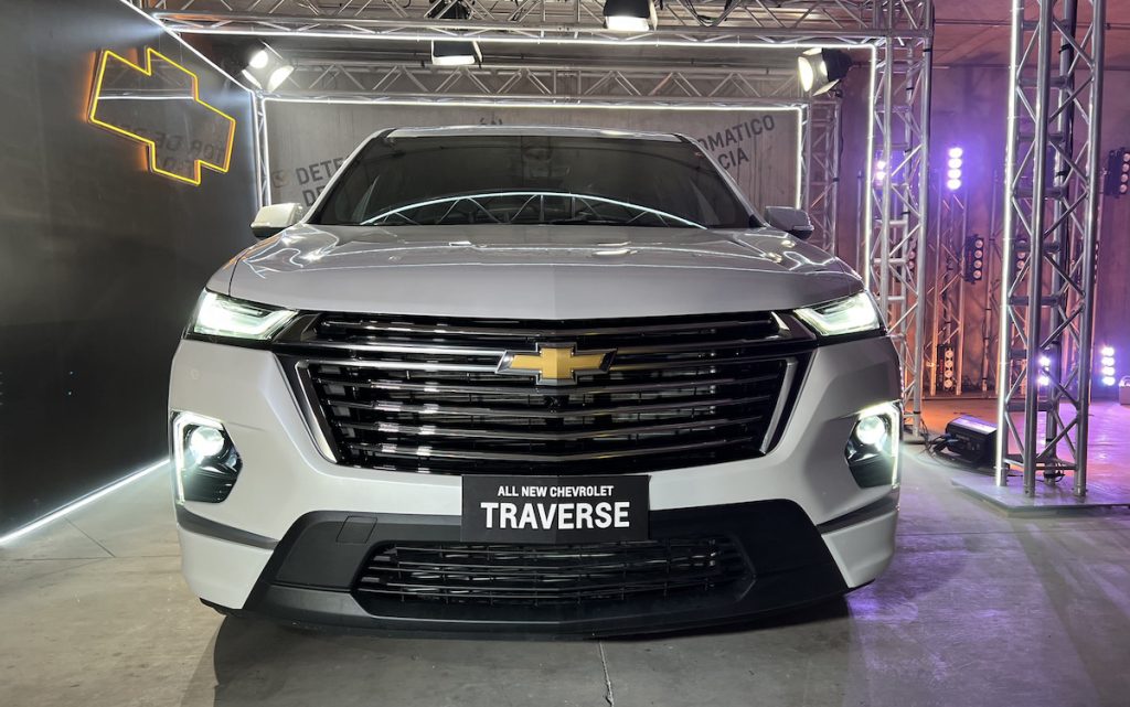 Ahora con versión sport RS: el Chevrolet Traverse 2022 debuta en Chile
