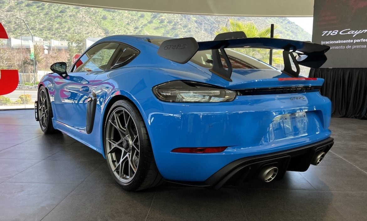 Nuevo pináculo: Porsche estrena en Chile el 718 Cayman GT4 RS