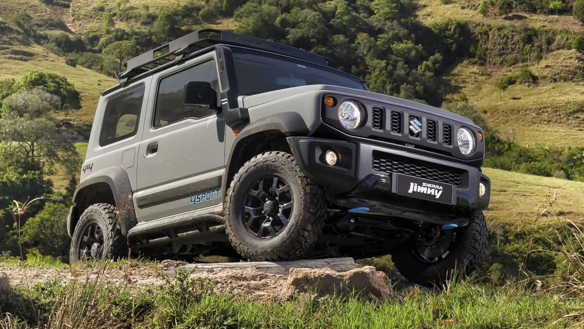 Jimny Sierra 4Sport: una atractiva versión del 4x4, solo para Brasil