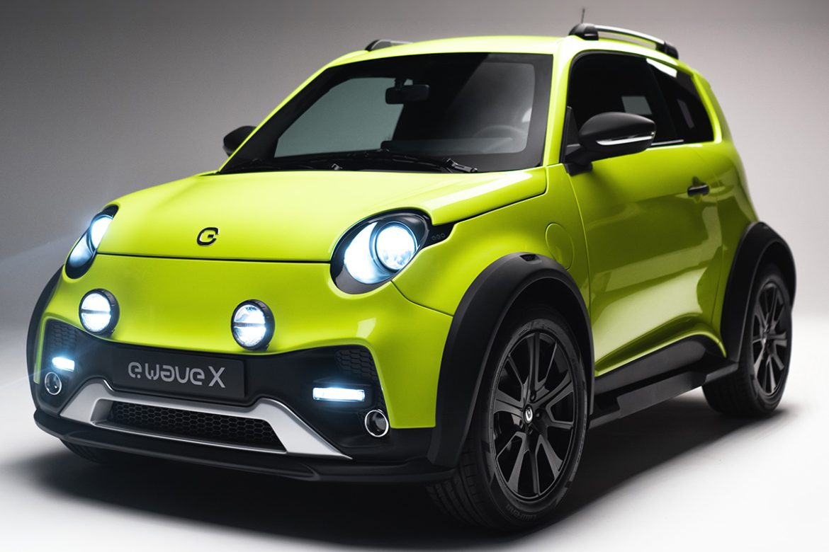 E.Go e.wave X un urbano eléctrico con un diseño atractivo