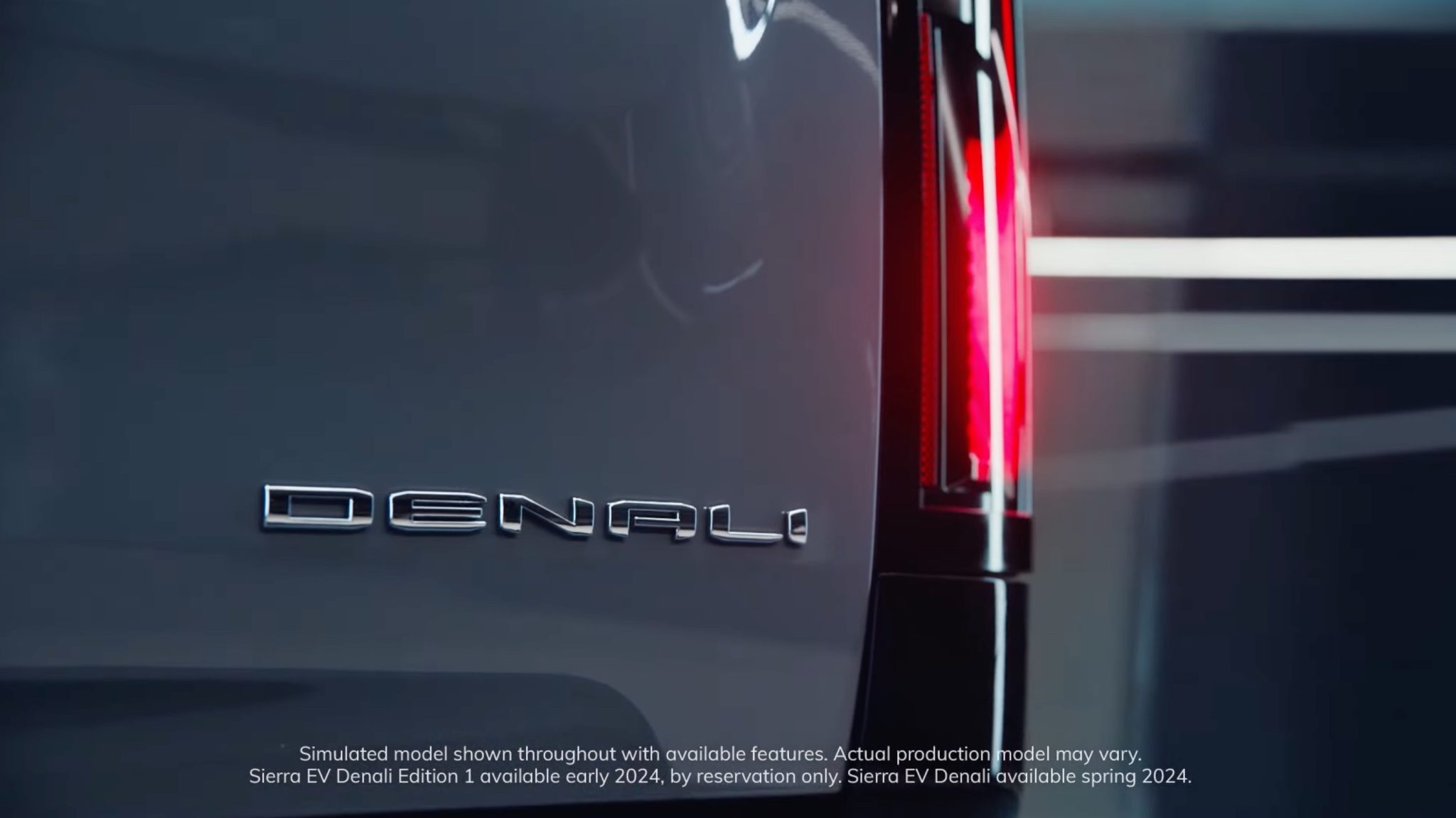 GMC adelanta la Sierra EV Denali que develará este 20 de octubre