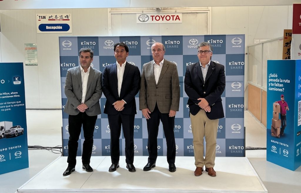 Kinto agrega camiones Hino a su flota de car sharing