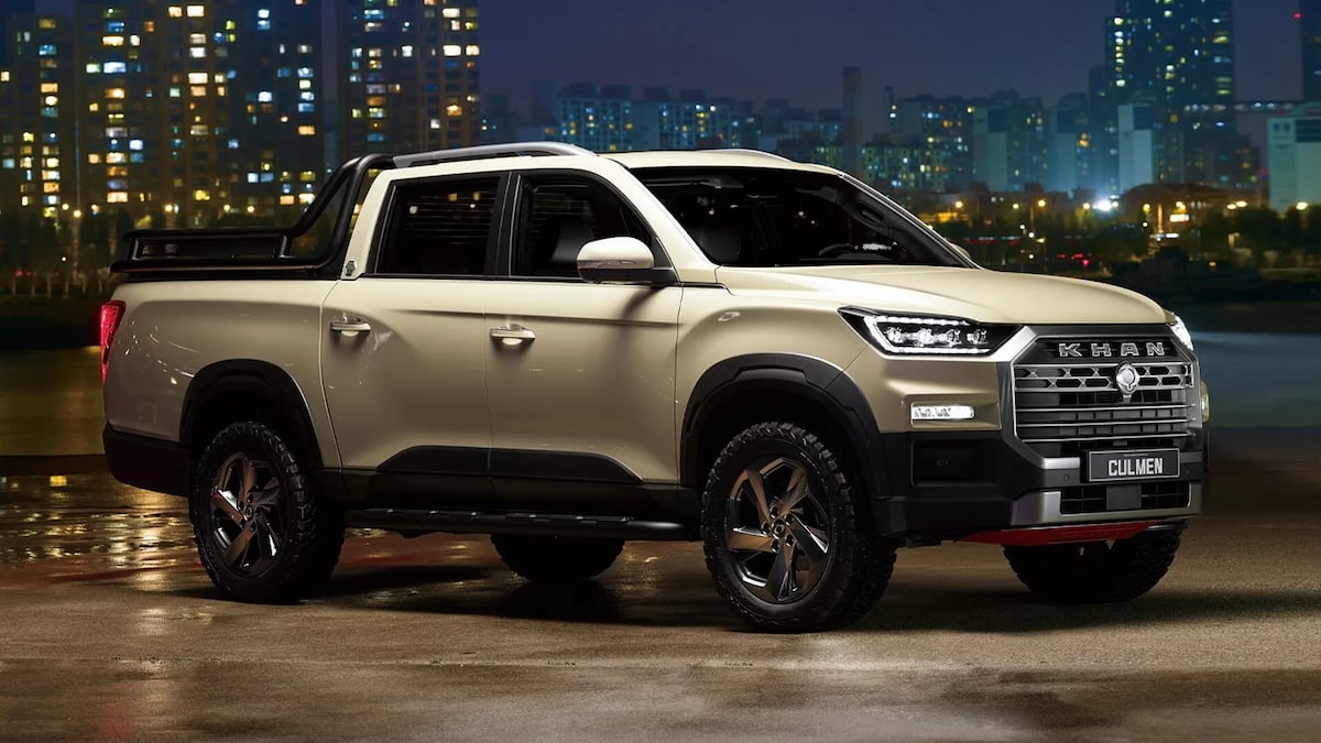 KG Mobility, la ex SsangYong, introduce la nueva Musso Culmen