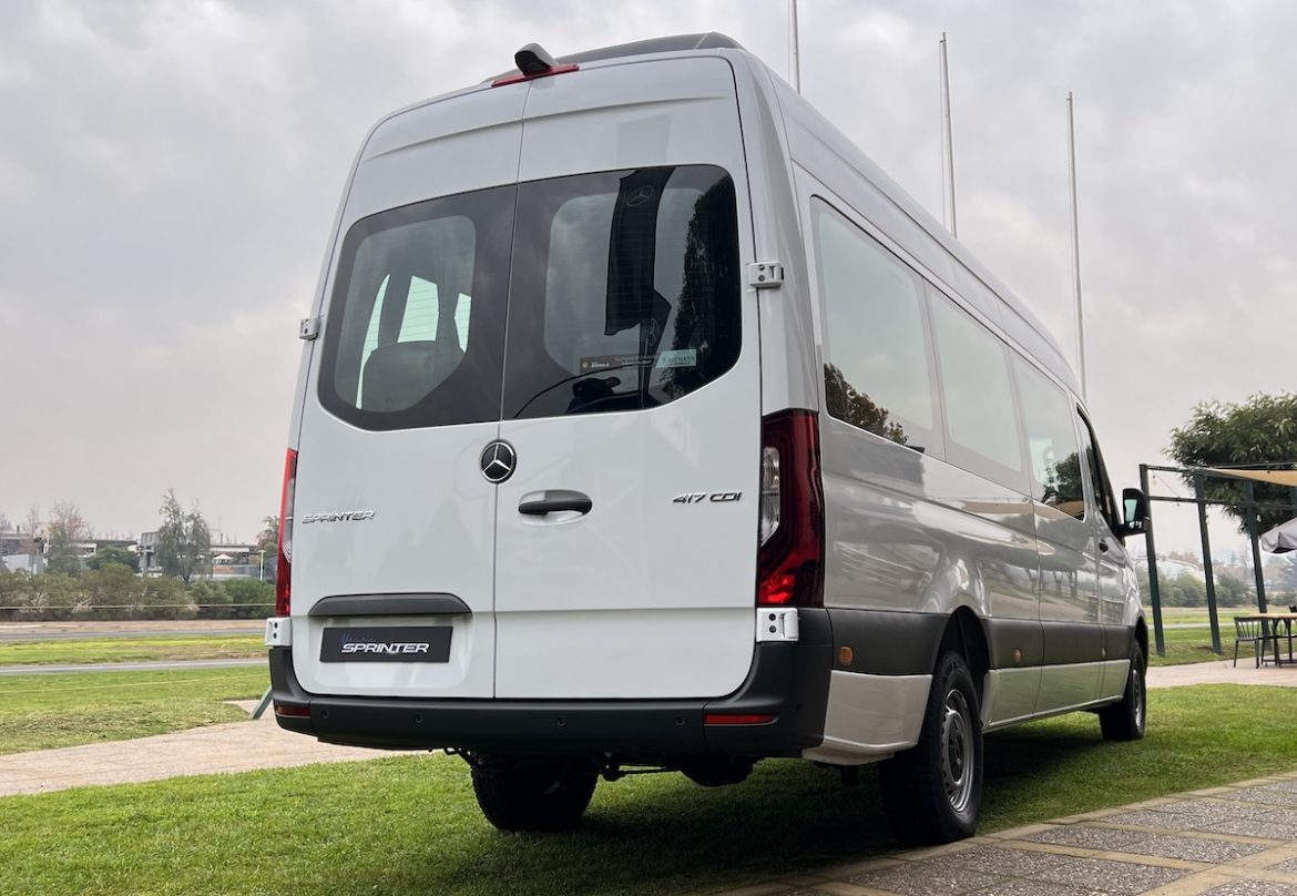 El Sprinter recibe en Chile el nuevo motor de norma Euro 6