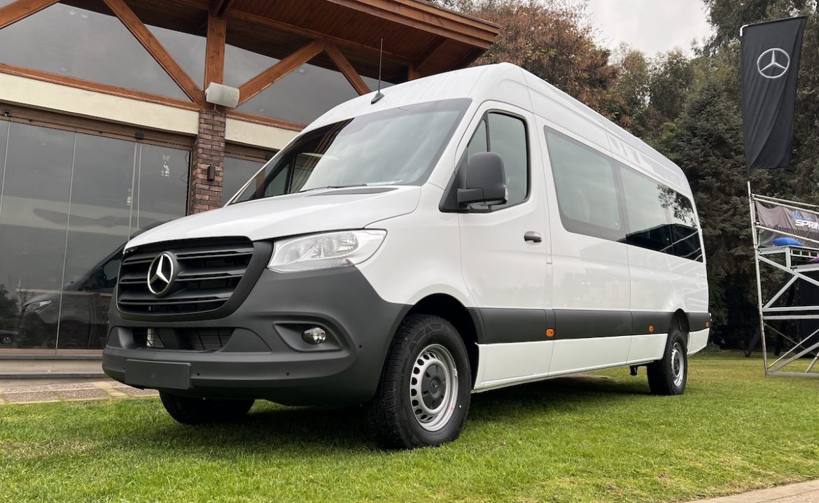 El Sprinter recibe en Chile el nuevo motor de norma Euro 6