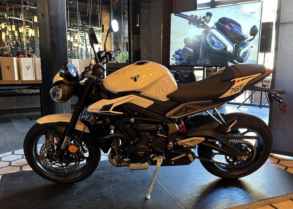 Ya Acelera En Chile La Nueva Naked Street Triple 765 De Triumph