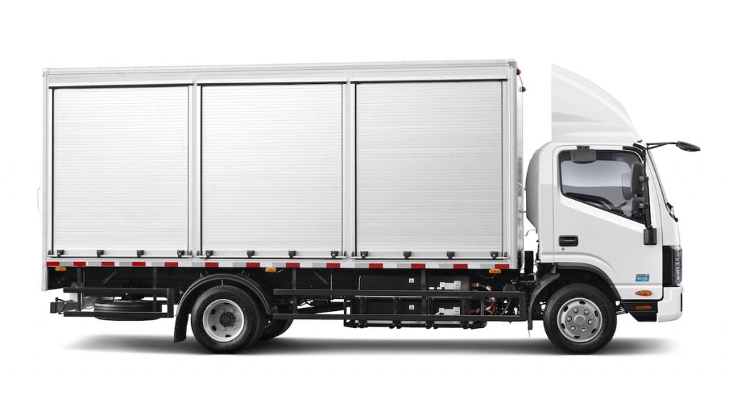 Dercomaq y JAC lanzan en Chile el camión eléctrico N75 Urban