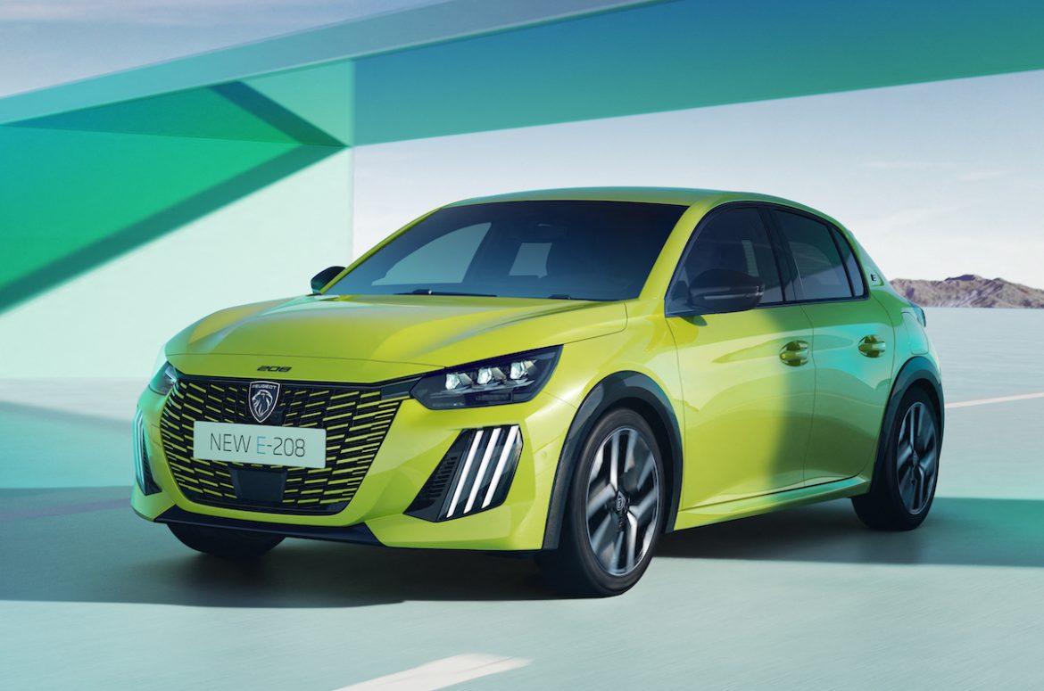 Peugeot Chile fija precios al 208 en versiones híbrida y eléctrica