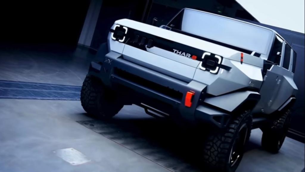 Mahindra exhibe la renovada Pik Up y el Thar.e, su 4x4 eléctrico