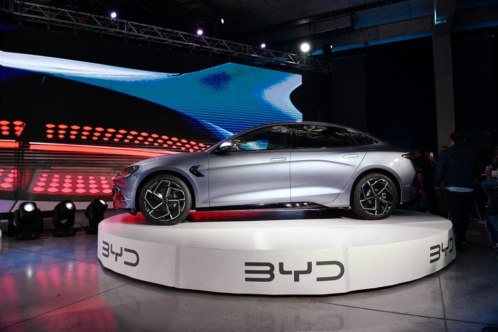 El deportivo Seal refuerza la línea Ocean de BYD en Chile