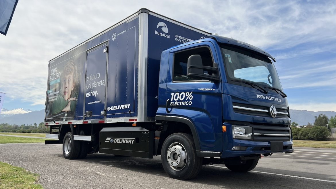 Llega a Chile el e-Delivery, el primer EV de VW Camiones y Buses