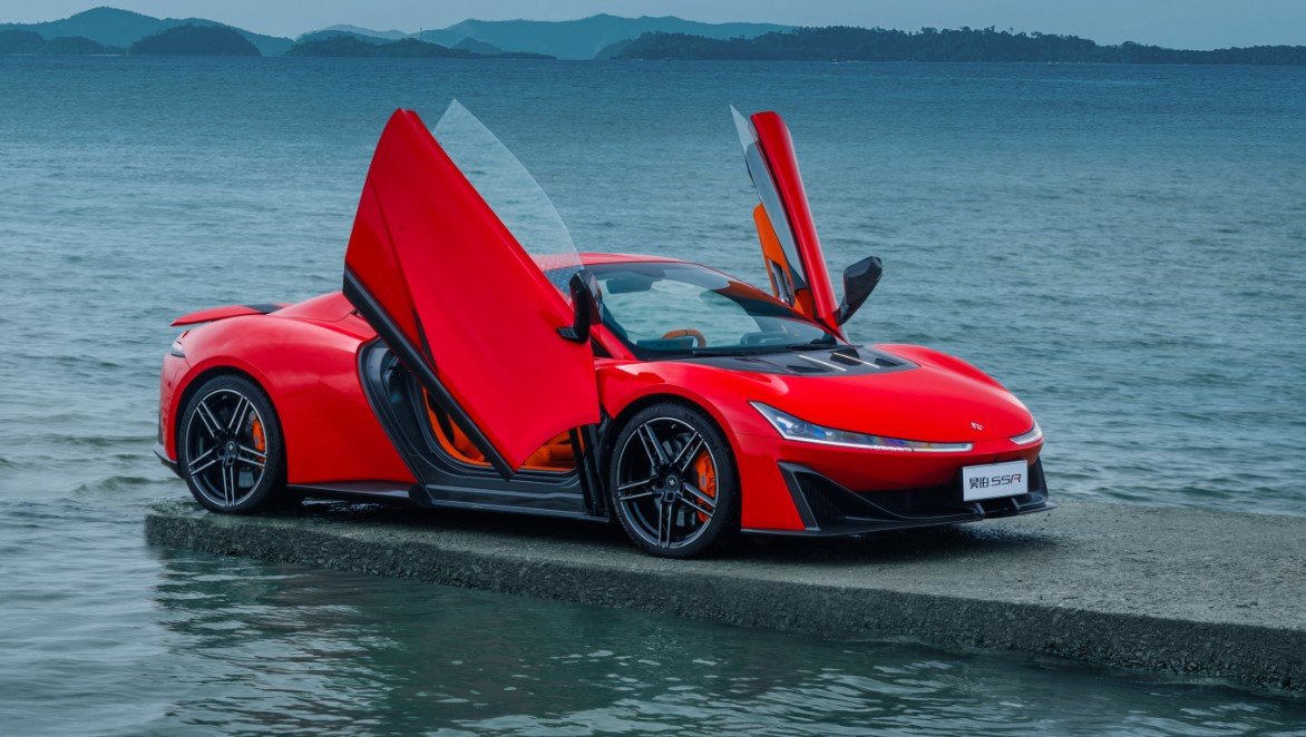 ¿Quien dijo que no habían superdeportivos chinos?...aquí el GAC Aion ...