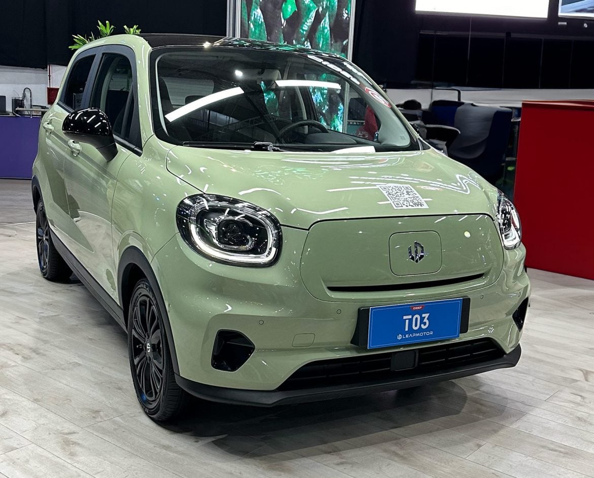 Se presenta en Chile el Leapmotor T03, el auto eléctrico más barato del mercado - Rutamotor