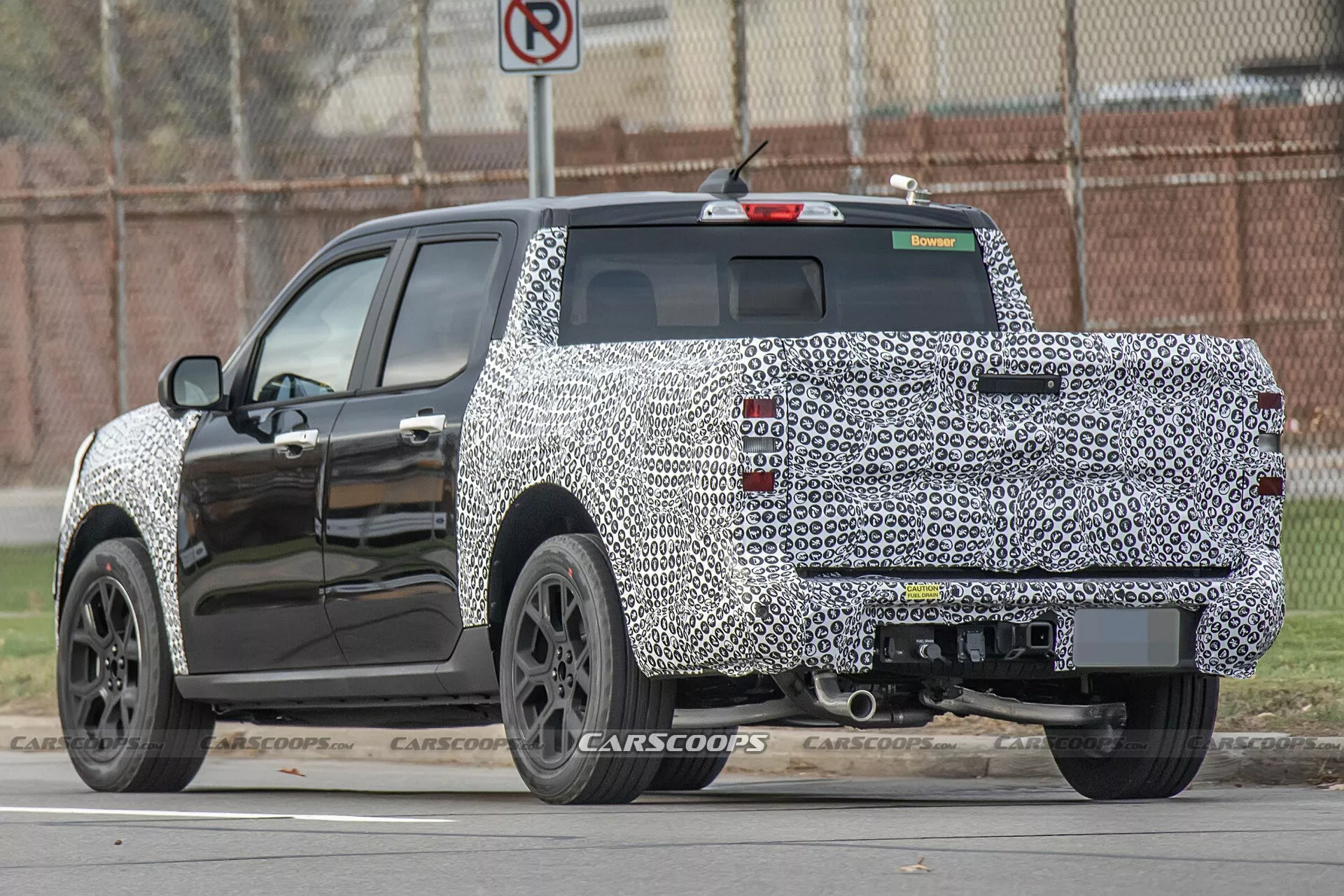Se ve por primera vez una unidad de pruebas de la nueva Ford Maverick ...