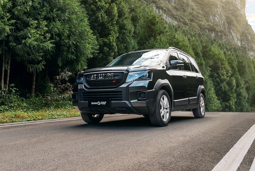 SWM estrena el SUV G03F, el siete plazas más barato de Chile