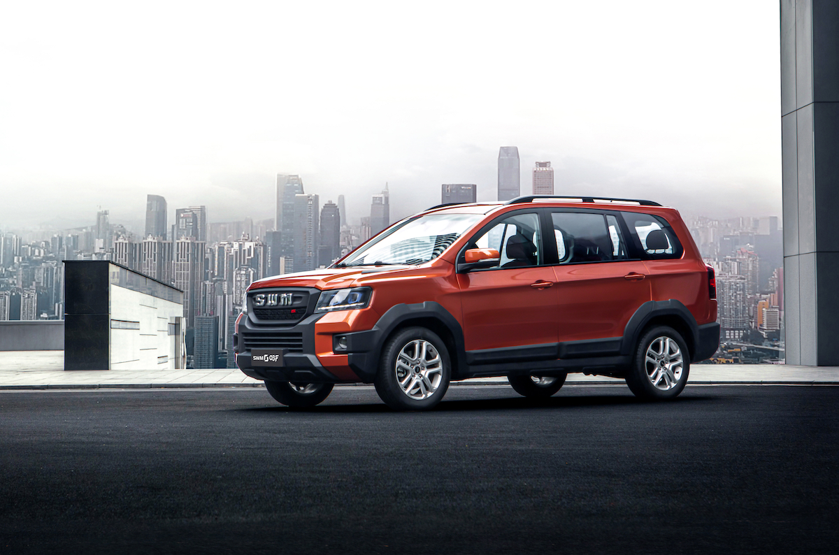 SWM estrena el SUV G03F, el siete plazas más barato de Chile