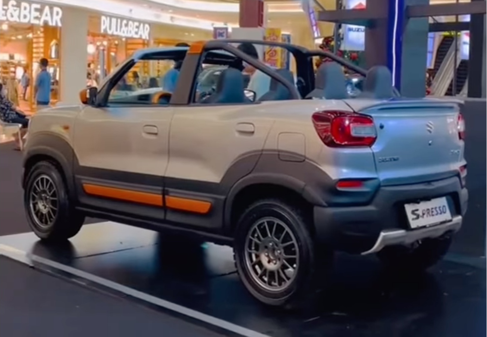 ¿Qué tan real es el S-Presso cabrio que se hizo viral en redes?