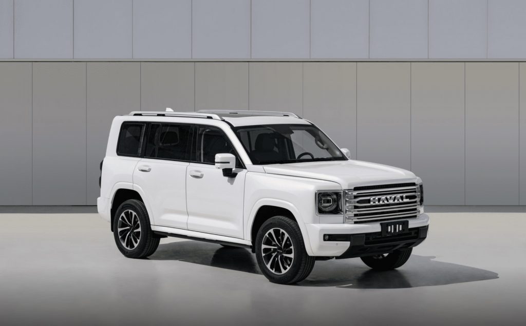 Haval muestra imágenes del H9, el hermano grande del Dargo