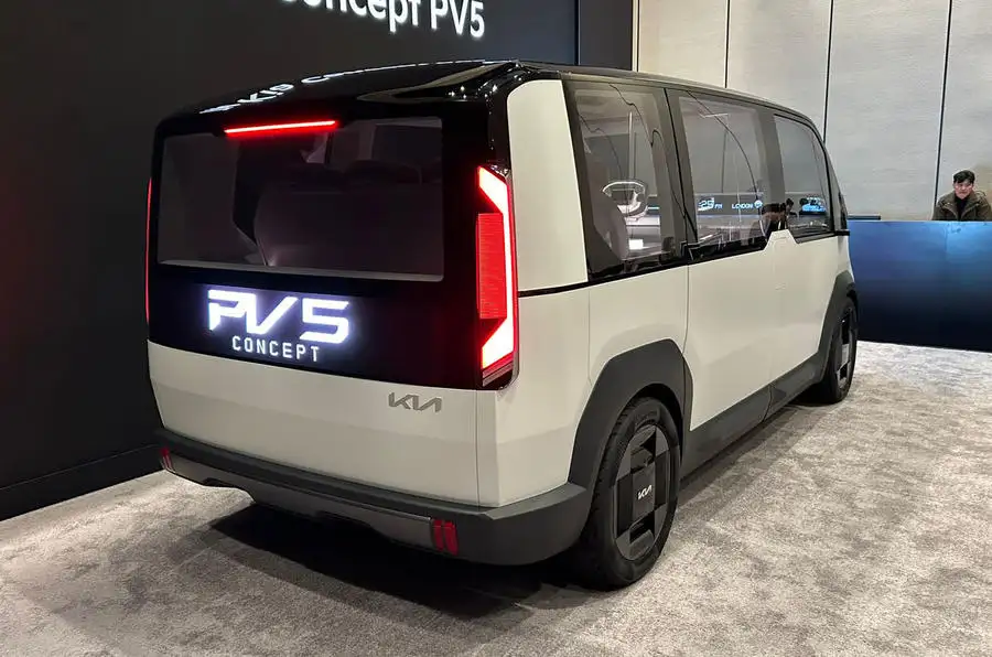 Kia presenta la nueva minivan comercial eléctrica PV5 - Rutamotor