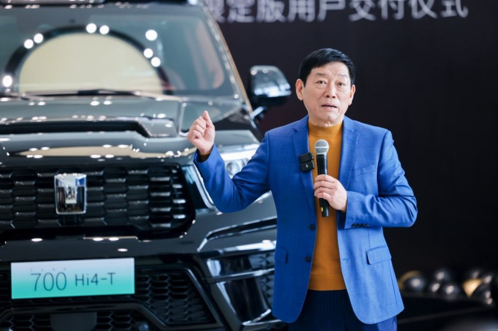 El Tank 700 llega al mercado chino y se agota en 55 segundos