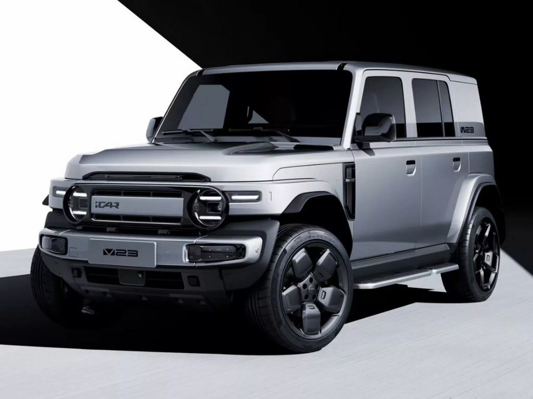 Defender haciendo escuela: Chery presenta su nuevo SUV eléctrico iCar V23 - Rutamotor