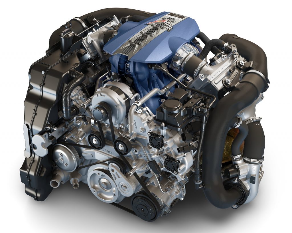 Chevrolet Corvette ZR1 5.5L LT7 twin-turbocharged DOHC V8 - Rutamotor