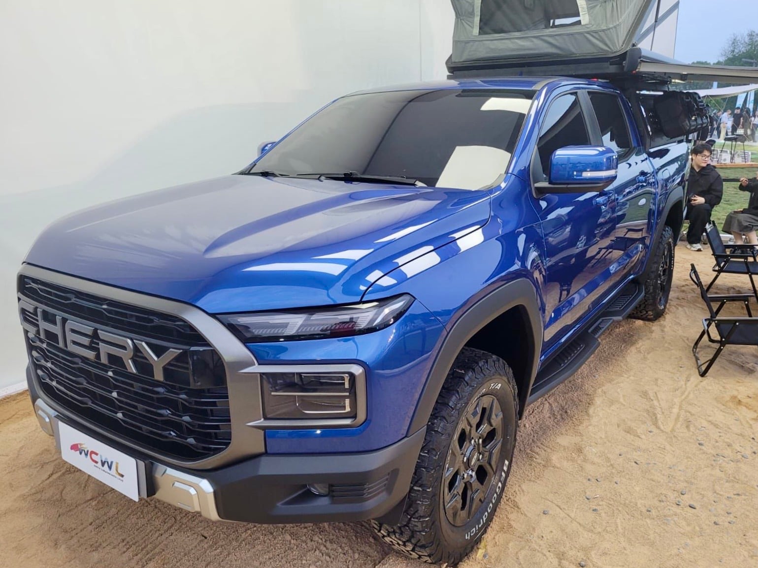 La esperada camioneta de Chery se asoma por primera vez