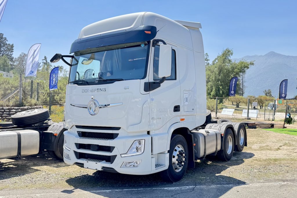 Dongfeng reestrena en Chile su línea de camiones pesados