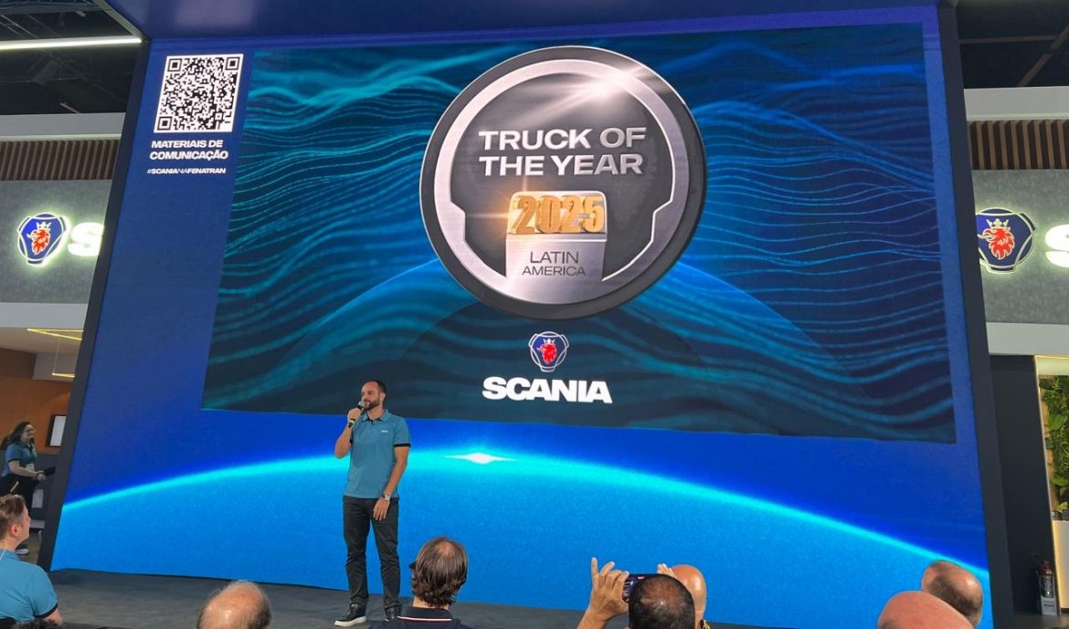 El portafolio Scania R gana el Truck of the Year Latin America 2025