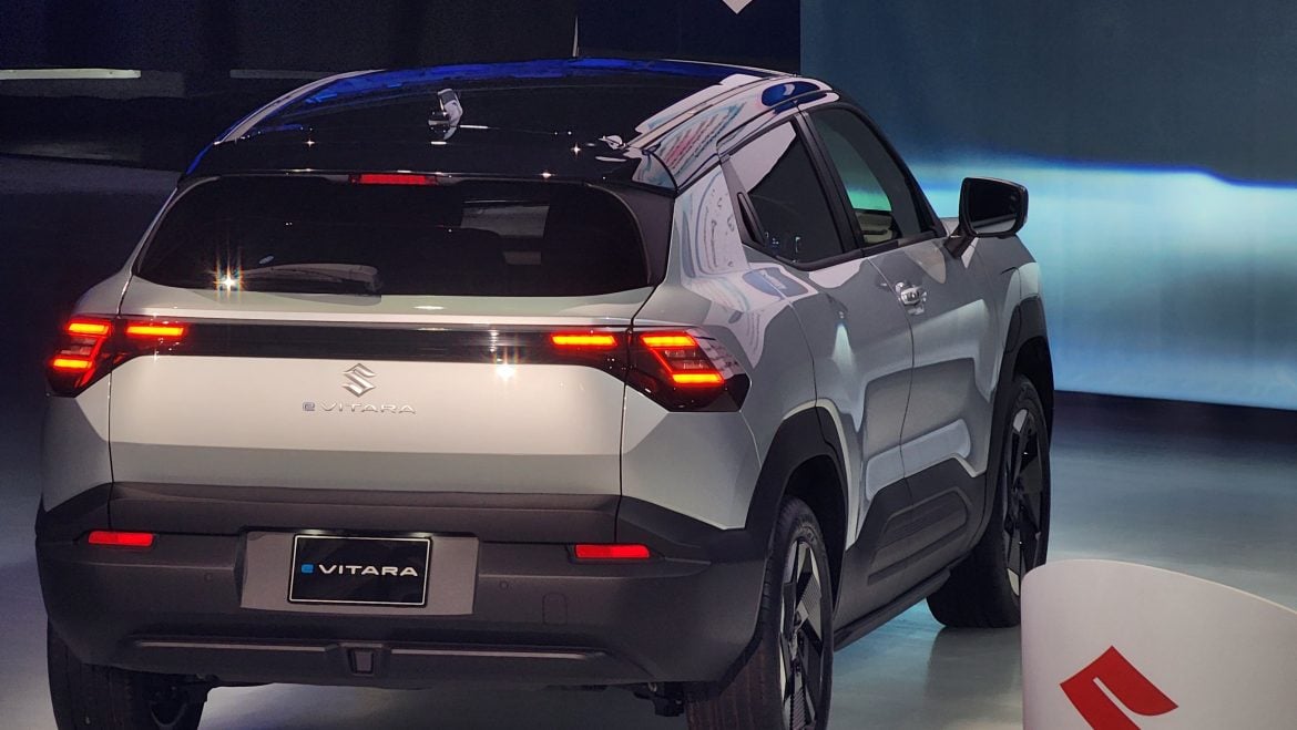 Suzuki presenta el eVitara, su primer eléctrico que se hará en India