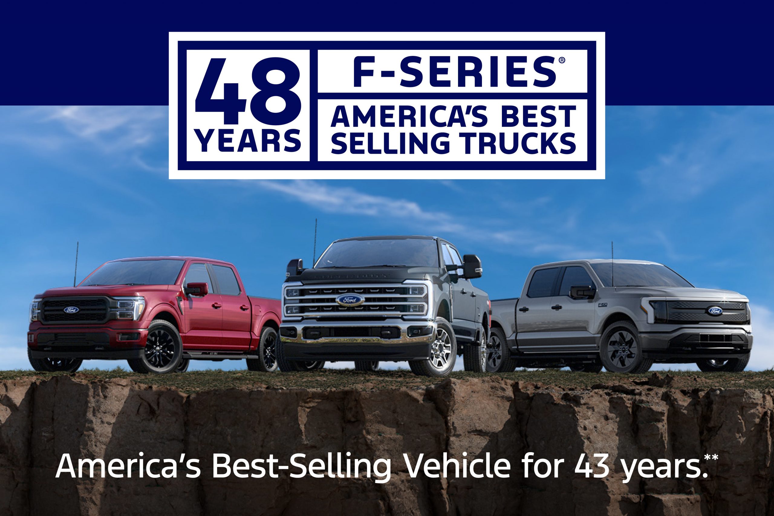 La Ford F-Series cierra su 48º año como líder en EE.UU.