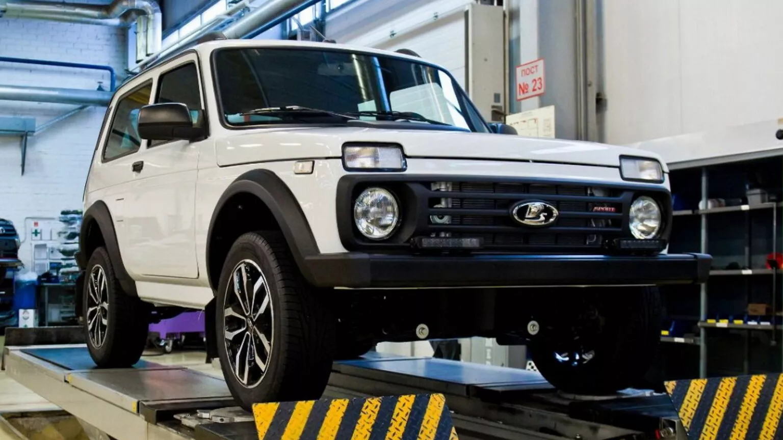 El Lada Niva recibe una versión 'sport' casi un 50% más potente