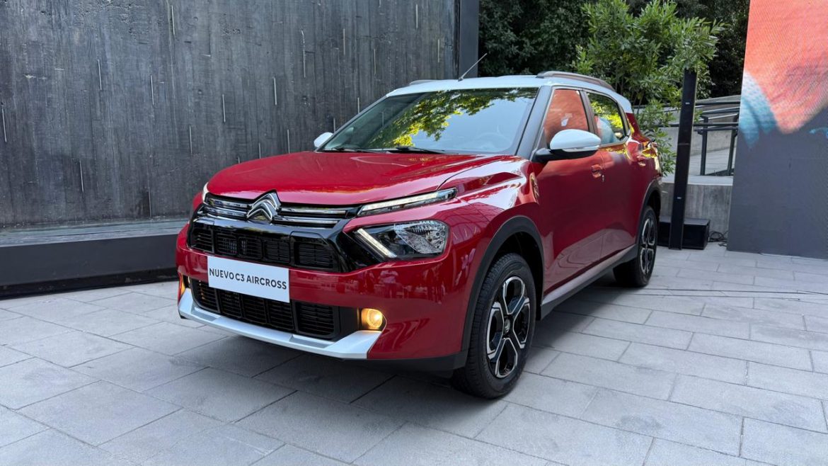 El Citroën C3 Aircross hace su estreno definitivo en el país