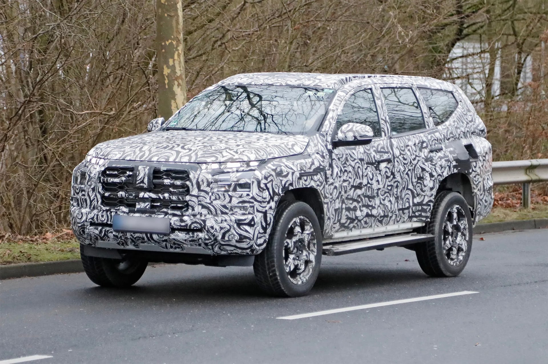 Espiado por primera vez: El nuevo Montero Sport está en camino