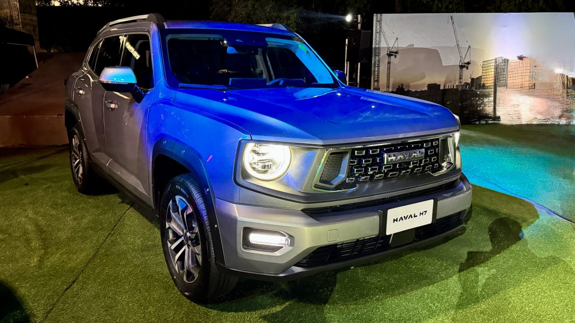 Haval presenta en Chile el H7: nuevo híbrido convencional al ruedo